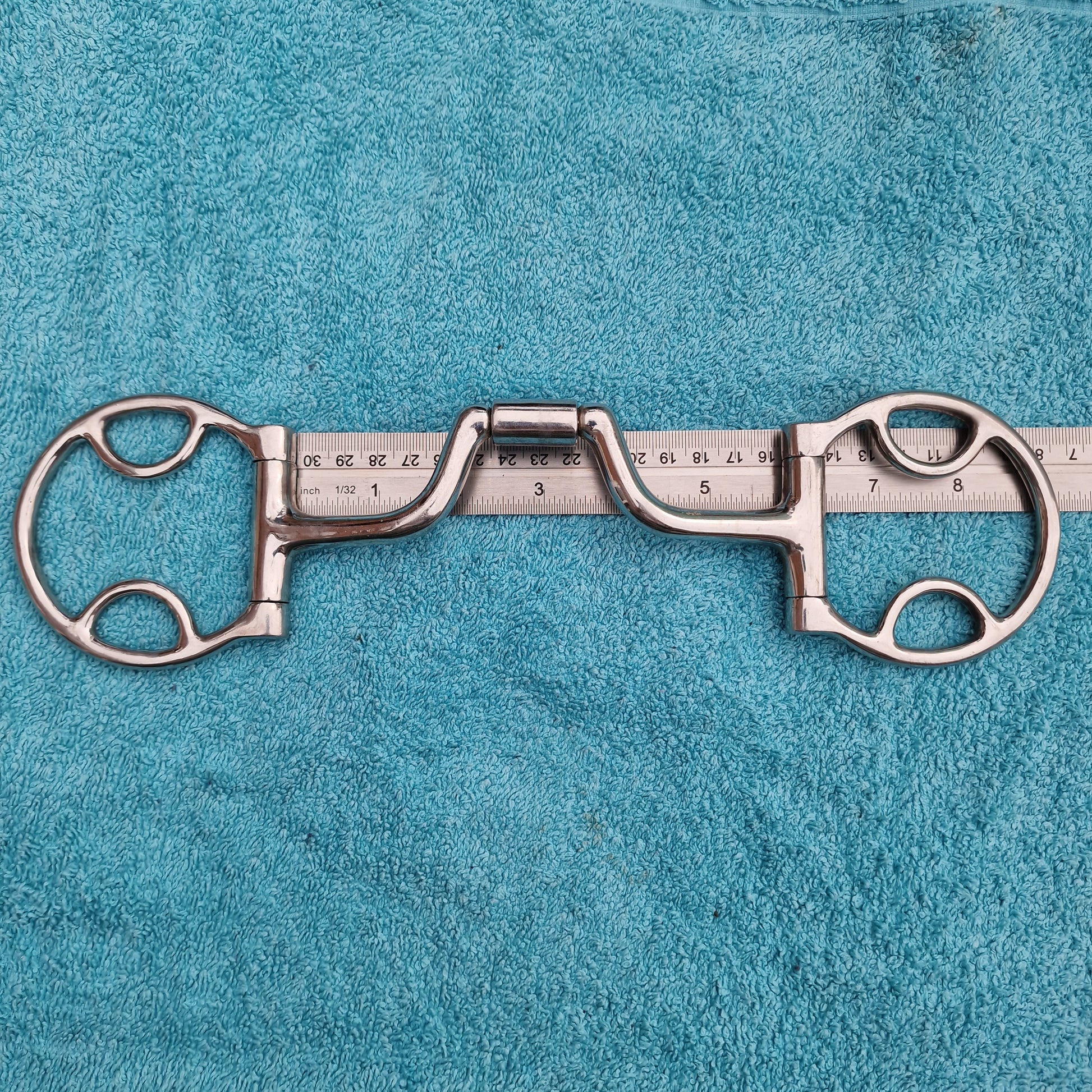 5.75" ported barrel eggbutt bevel snaffle bit B1 – The Bit Doctor