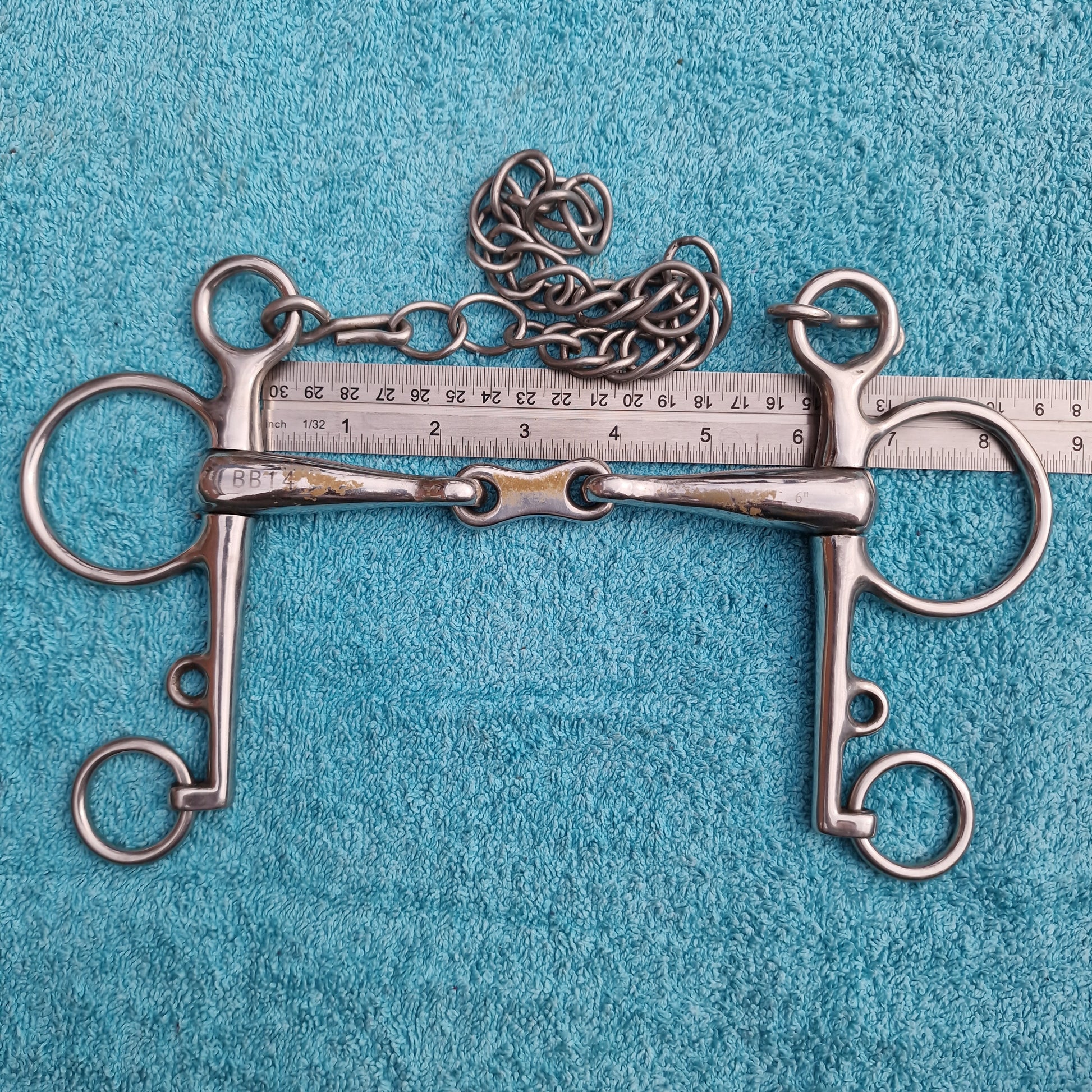 6" pelham french link bit - B5 – The Bit Doctor