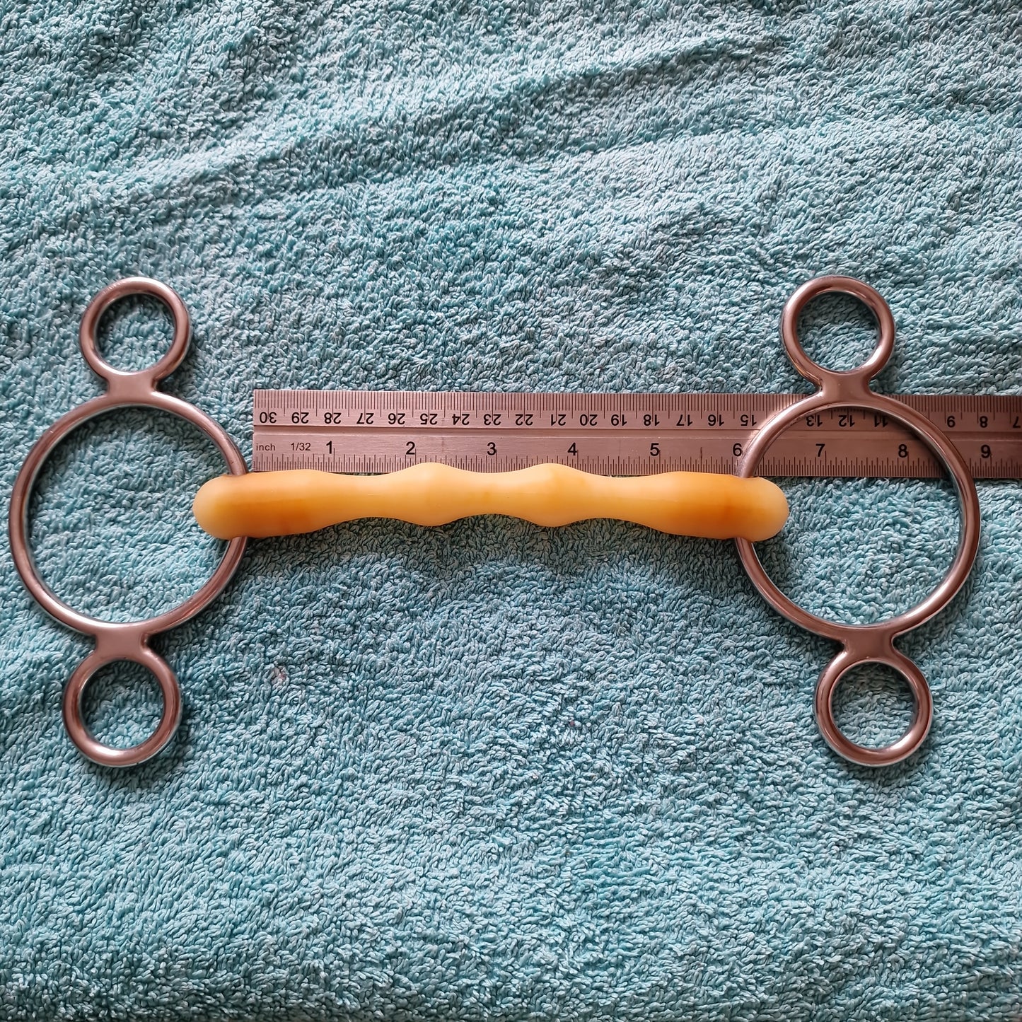 5.75" 3-ring gag happy mouth mullen bit B21 – The Bit Doctor