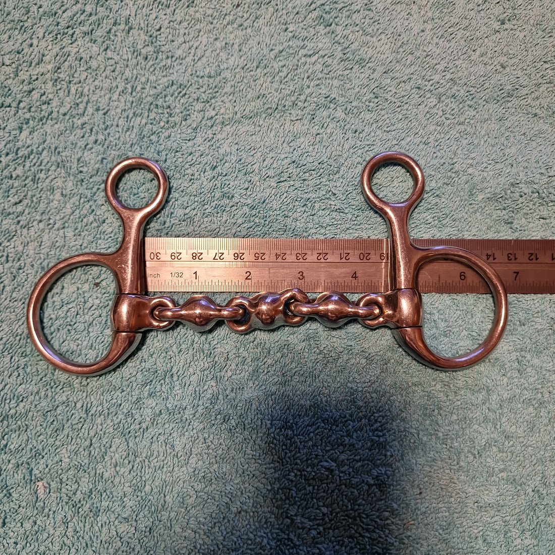 4.5" hanging cheek waterford snaffle bit B59 – The Bit Doctor