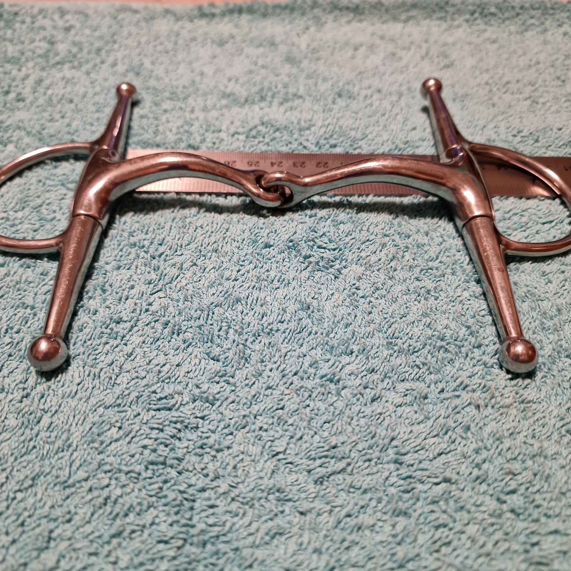 5" full cheek anatomical jointed snaffle bit B74 – The Bit Doctor