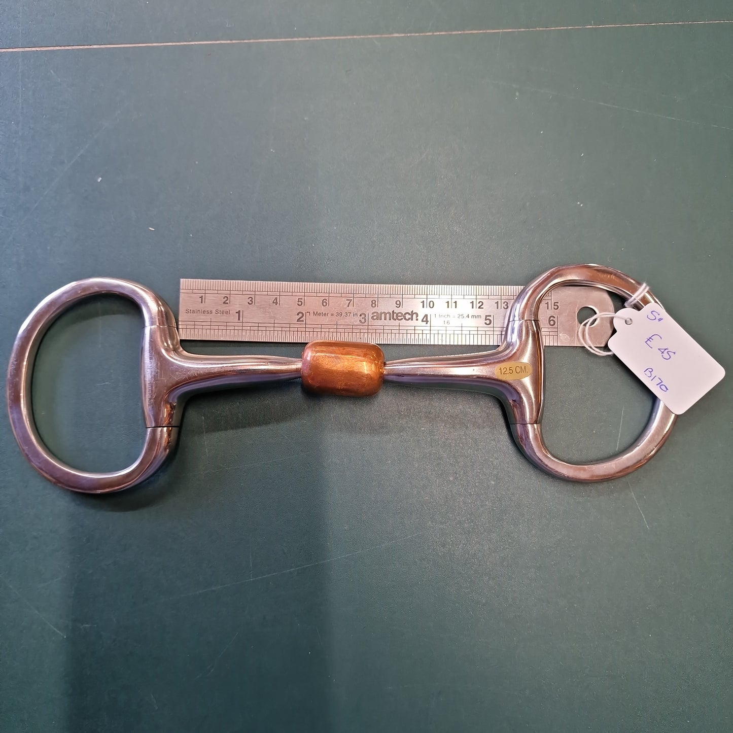 5" eggbutt copper roller bit B170 – The Bit Doctor