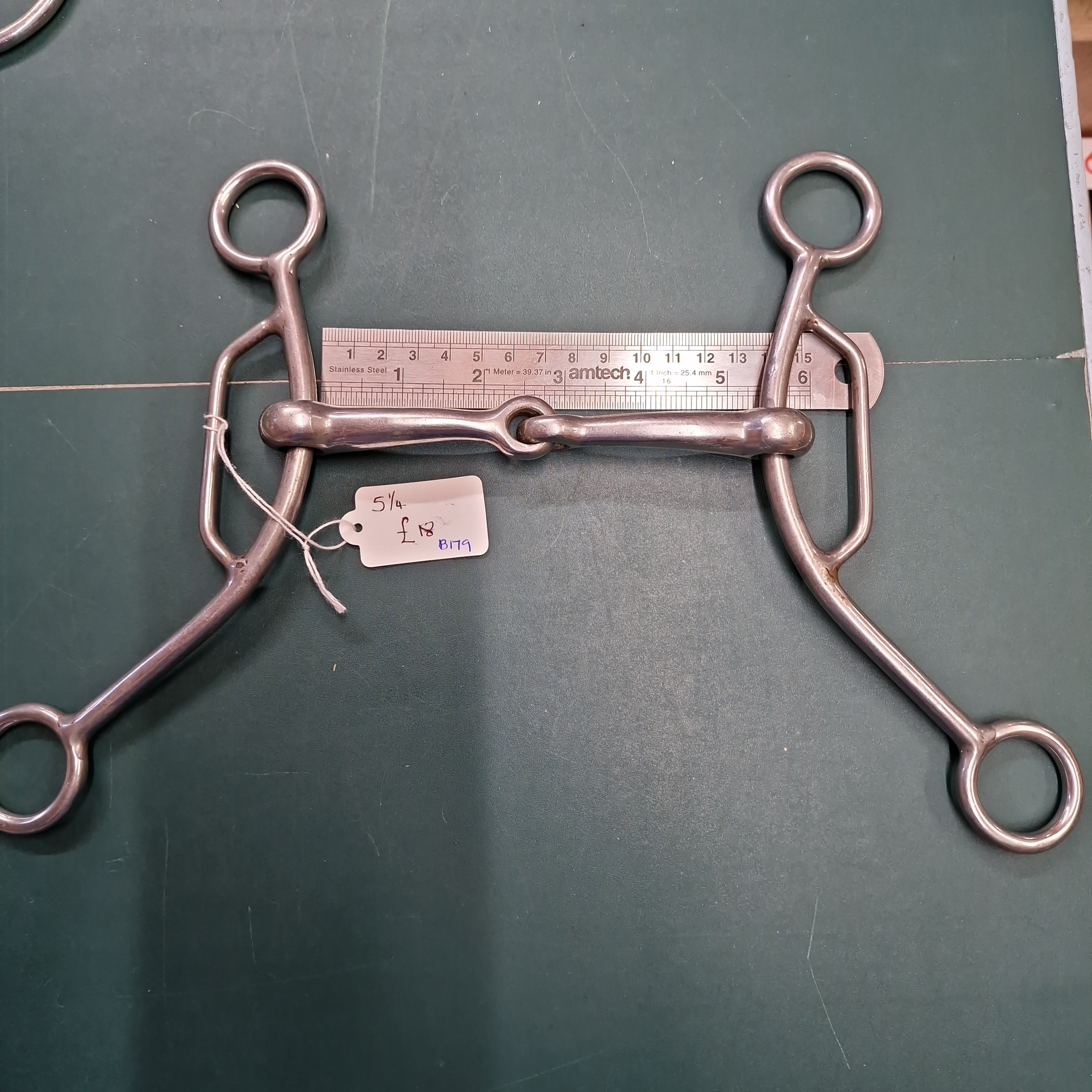 5.25" american gag jointed bit B179 – The Bit Doctor