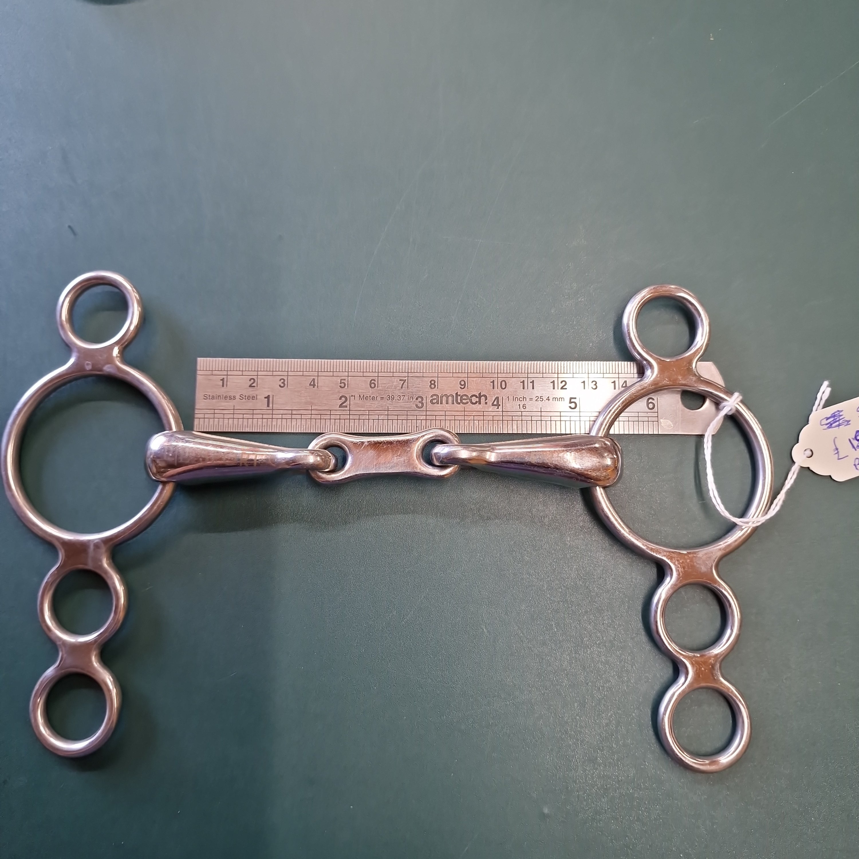 5" Dutch gag french link bit B502 small ring – The Bit Doctor