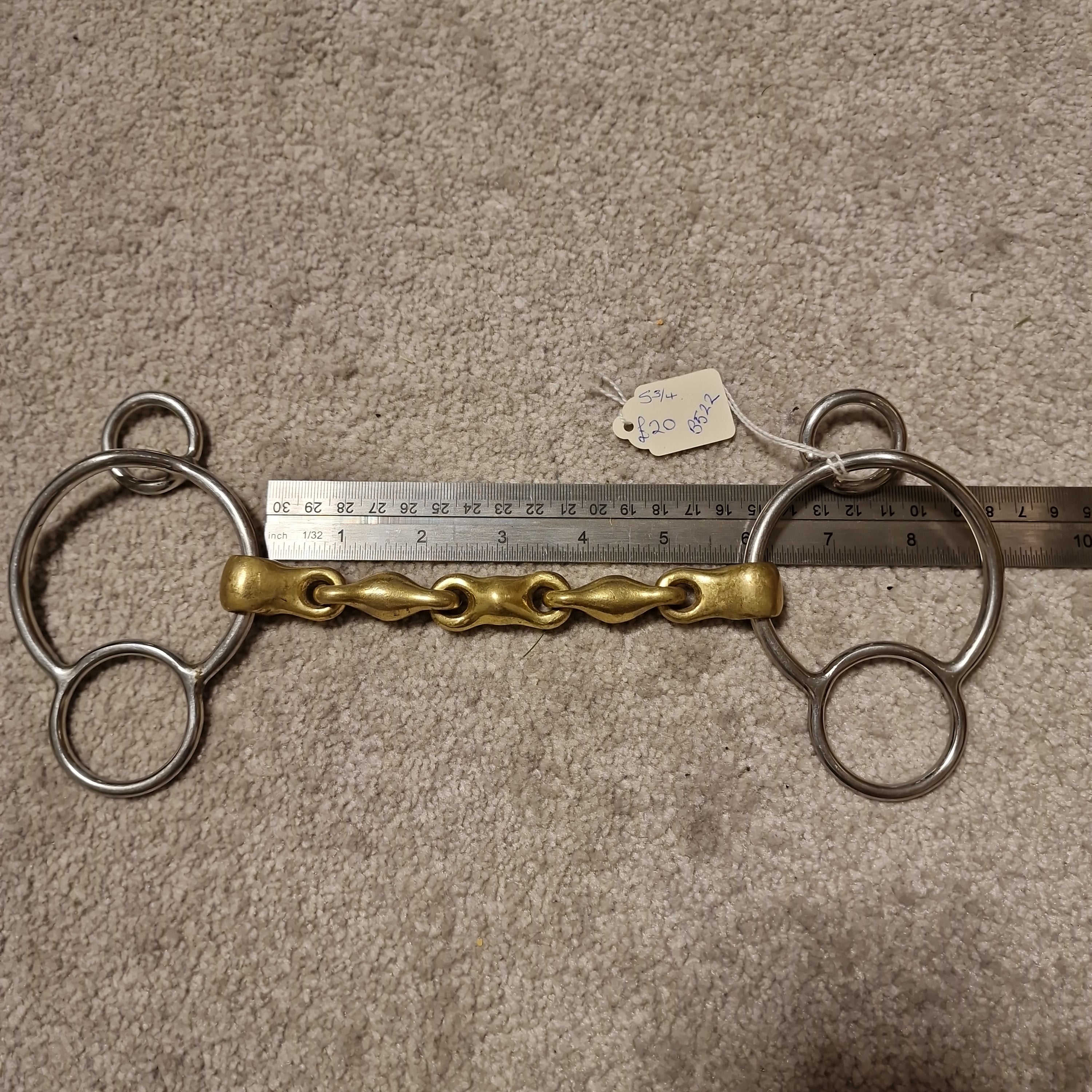 5.75" Universal Gag Copper waterford bit B522 – The Bit Doctor