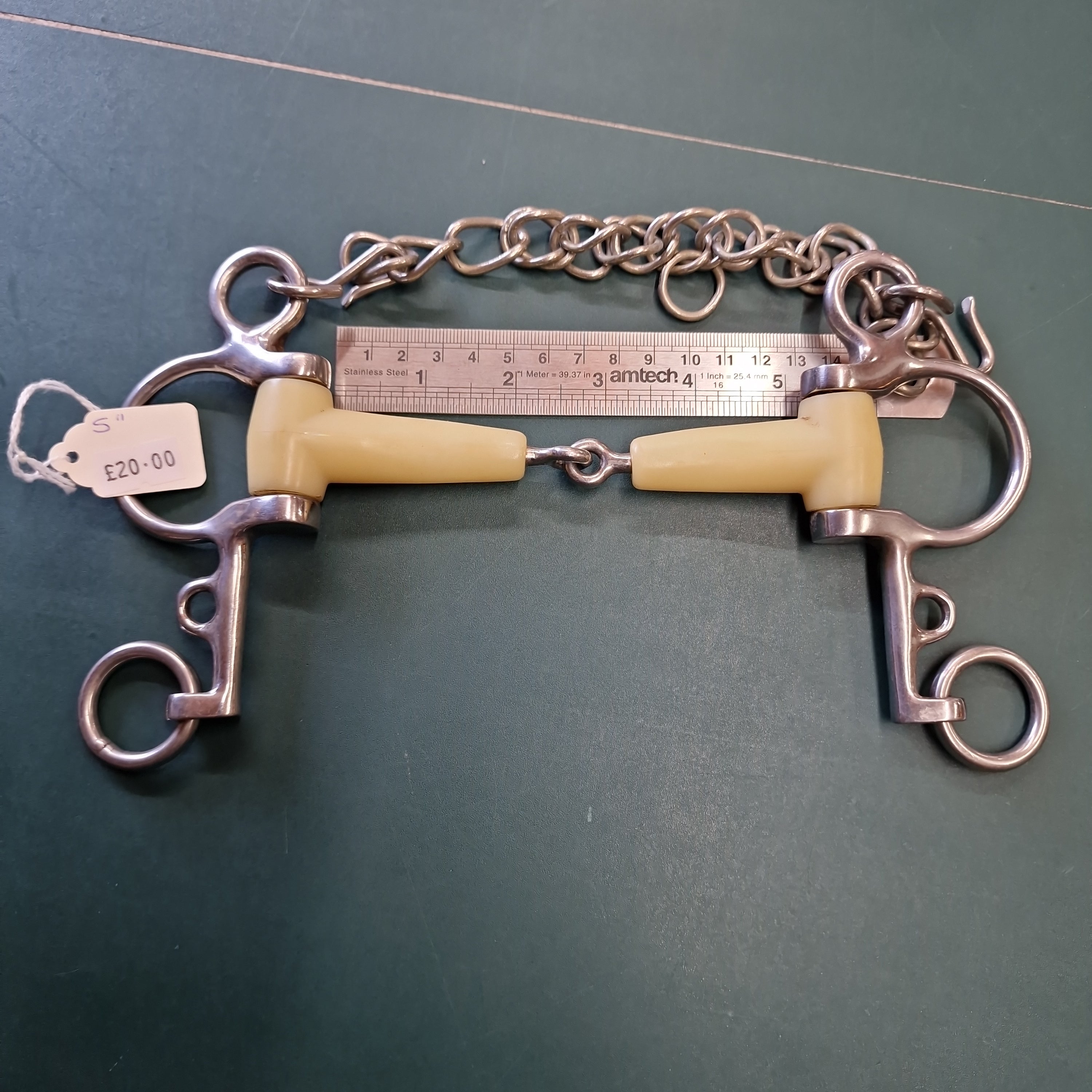 5" Happy Mouth jointed pelham bit B606 – The Bit Doctor