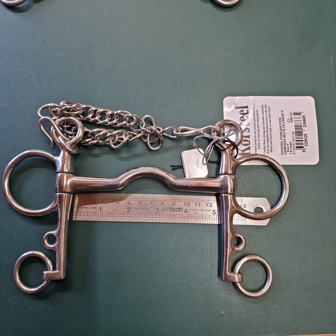 5" Korsteel Ported pelham bit B610 – The Bit Doctor