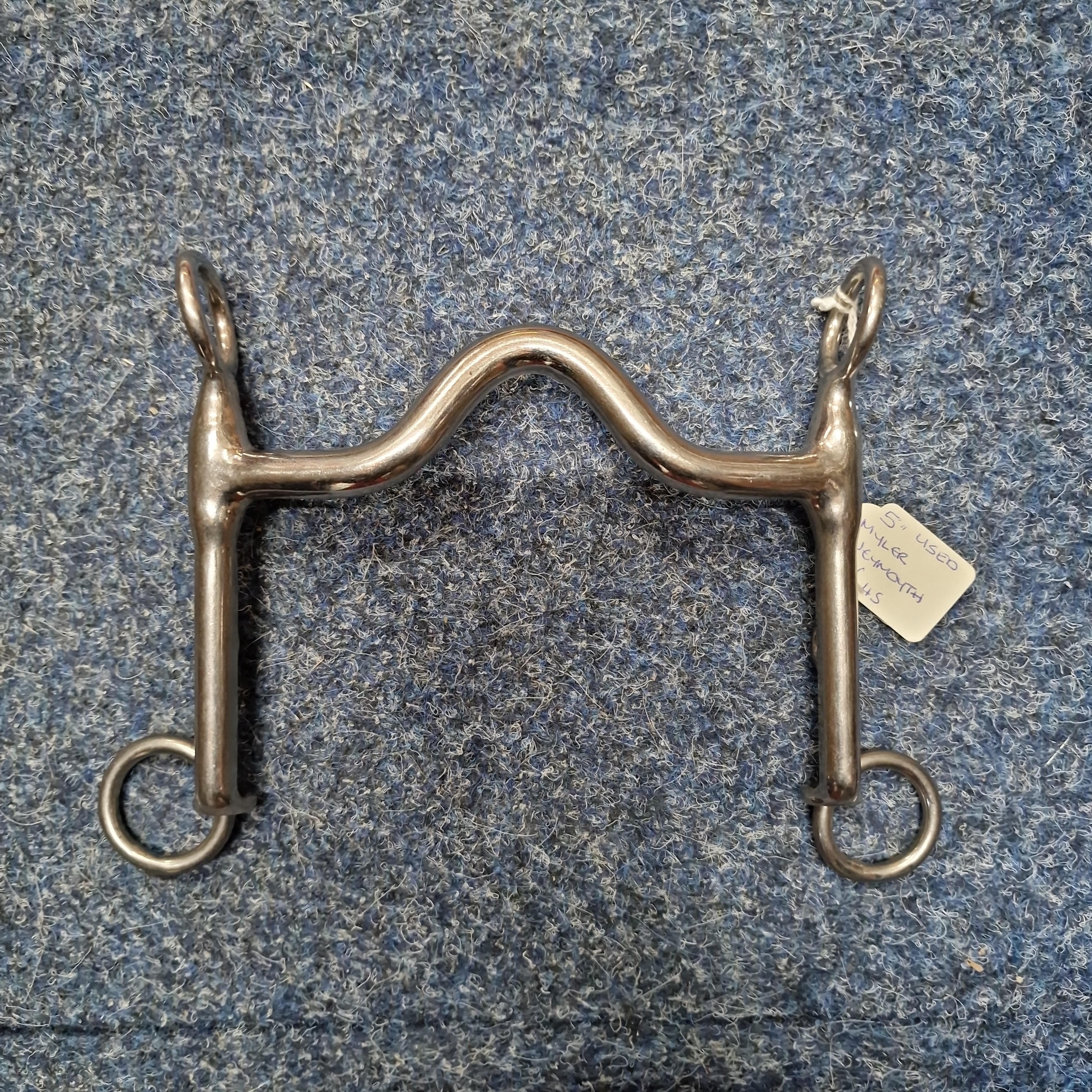 5" Myler weymouth bit B650 – The Bit Doctor