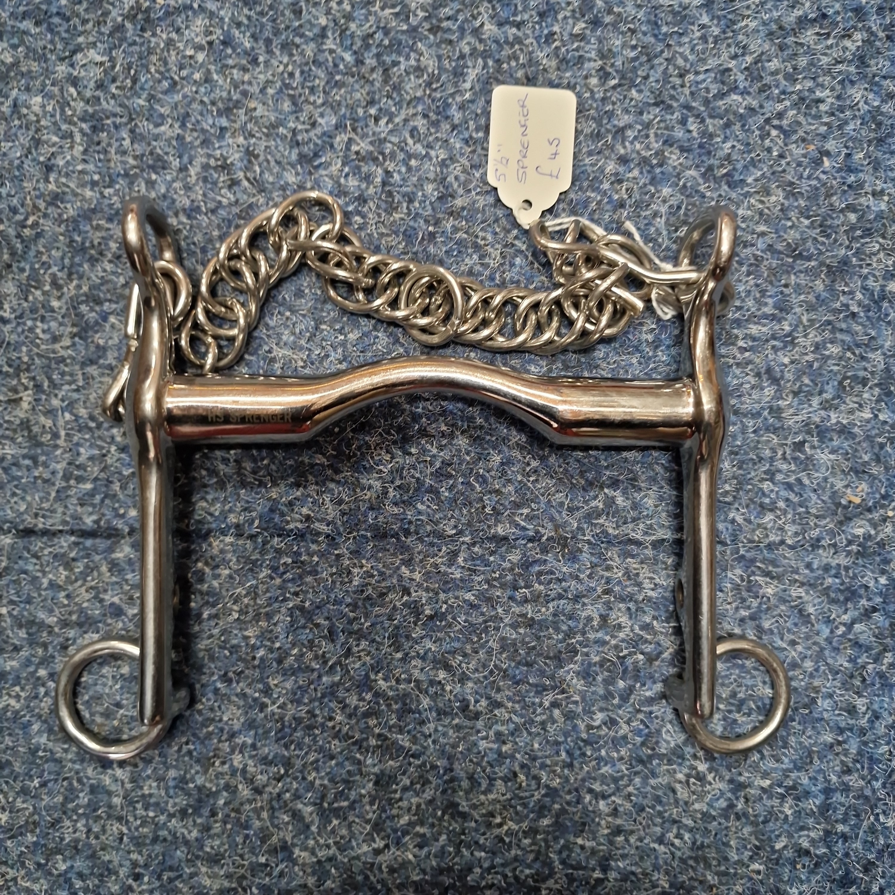 5.5" Sprenger weymouth bit B656 – The Bit Doctor