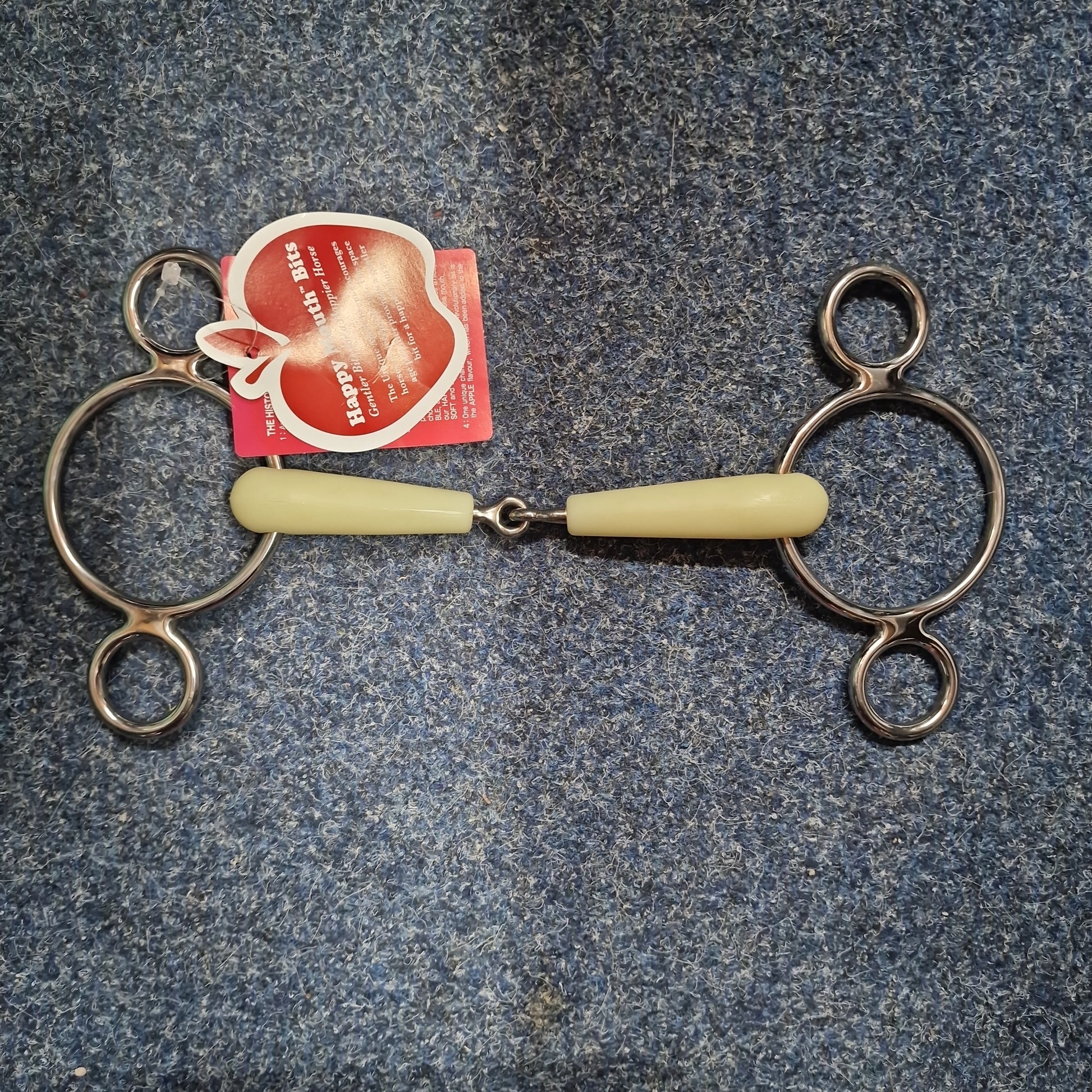 5.75" Happy mouth 2 ring universal gag Jointed bit B679 – The Bit Doctor