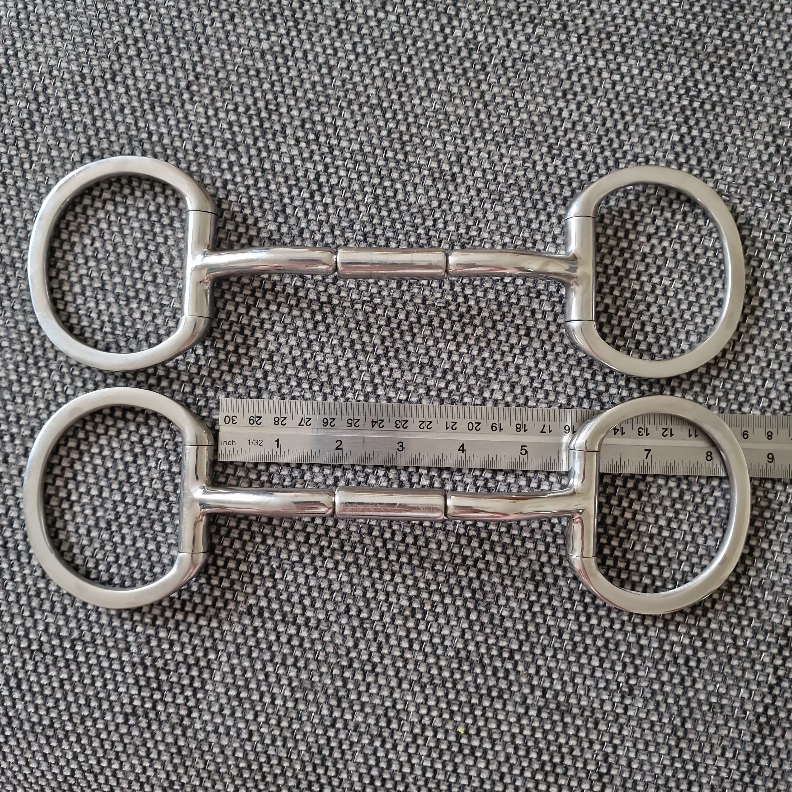 5.5" Myler MB32 Mullen Barrel eggbutt snaffle bit B700 – The Bit Doctor