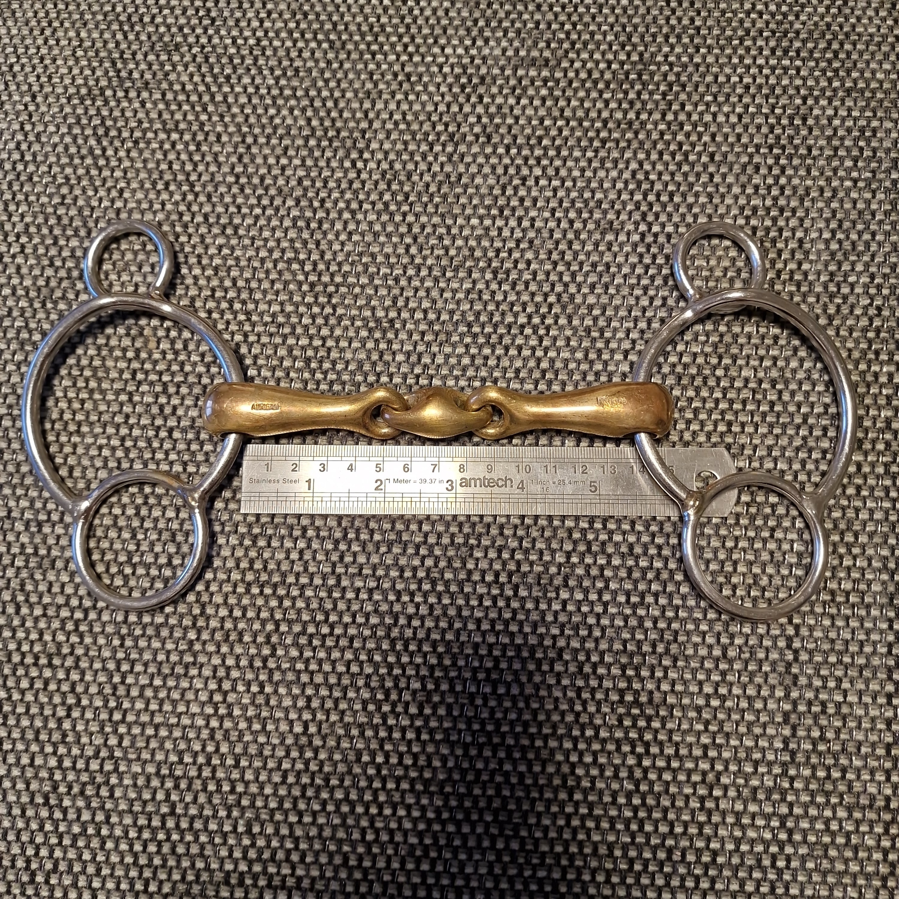 5.5" Sprenger KK Ultra Universal Lozenge Gag bit B724 – The Bit Doctor