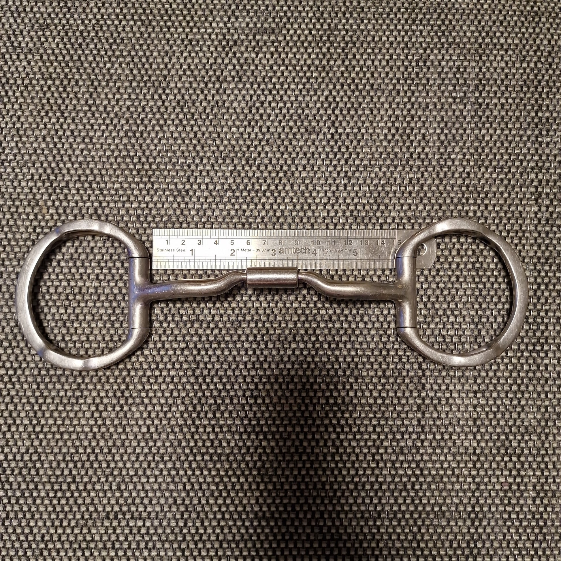 5.5" Myler MB04 Eggbutt with hooks Snaffle bit B731 – The Bit Doctor