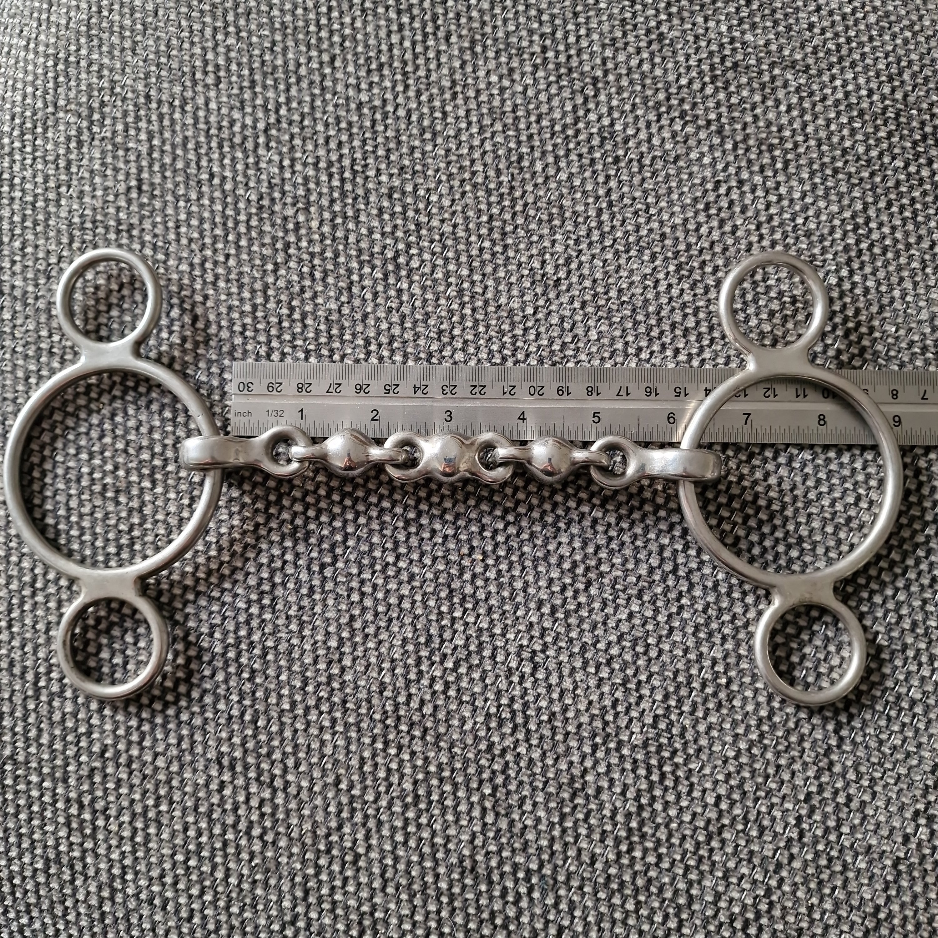 6" 2-ring gag universal waterford bit B812 – The Bit Doctor