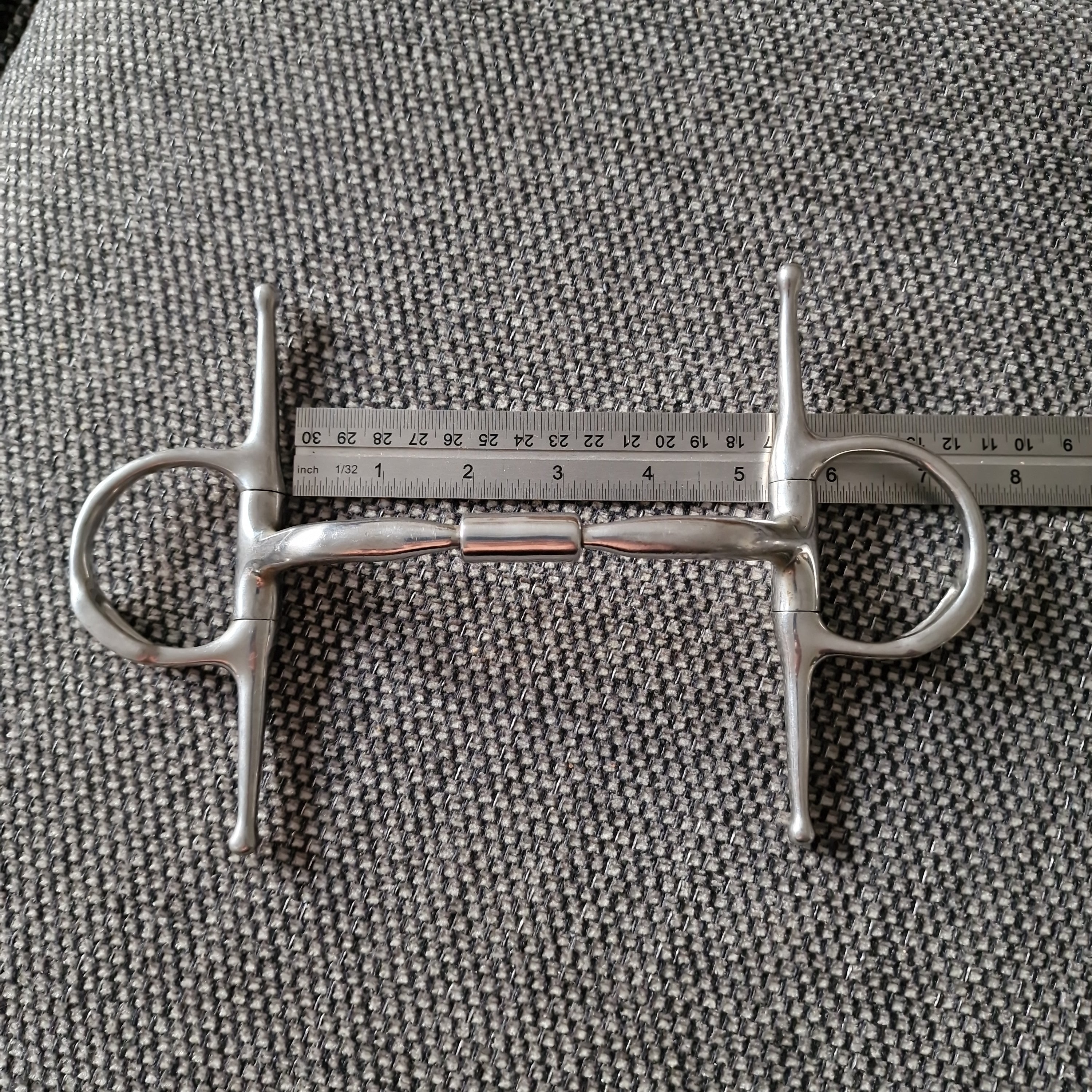 5" Myler Mb01 Full cheek with rein hook snaffle bit B814 – The Bit Doctor