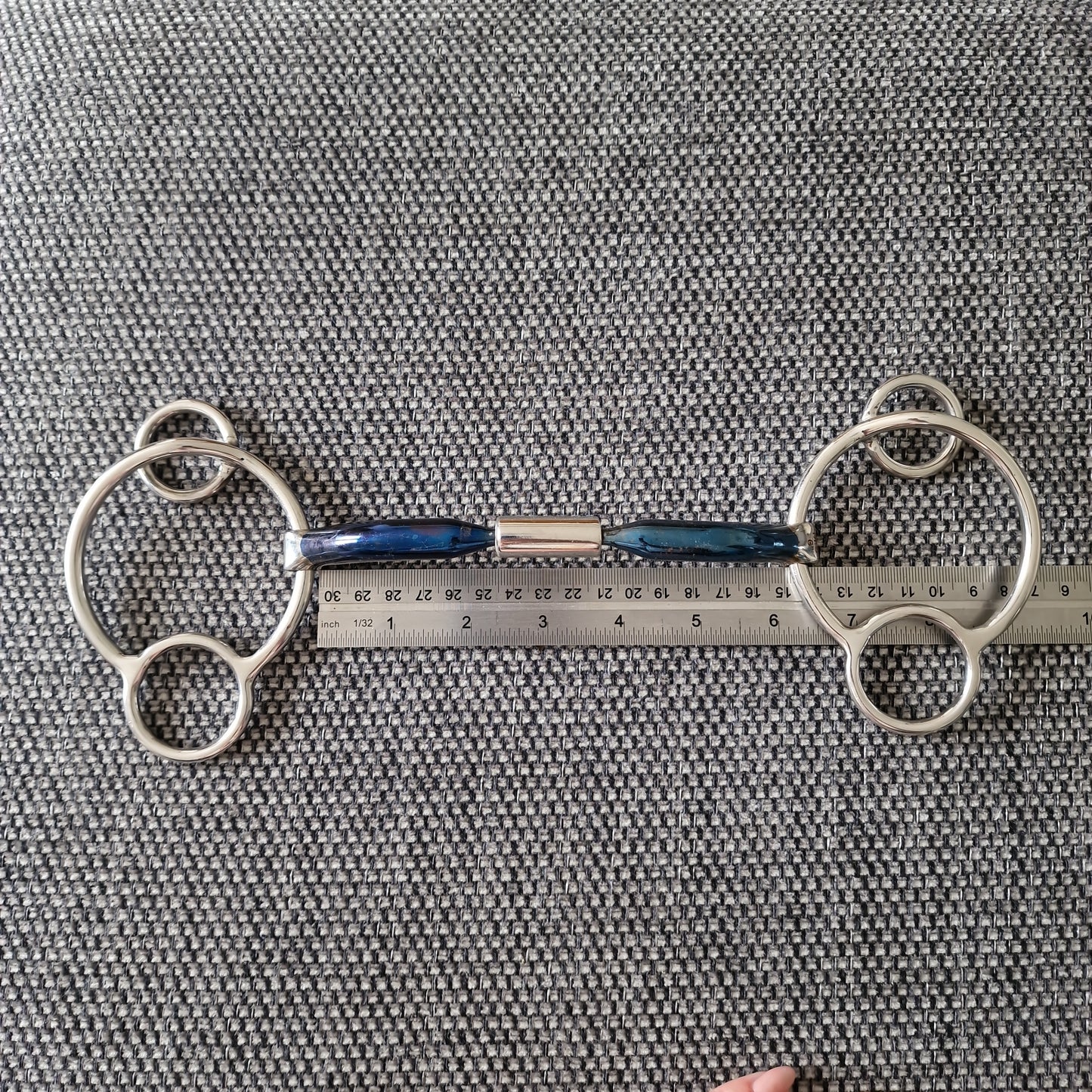 6" Sweet iron barrel universal gag bit B838 – The Bit Doctor