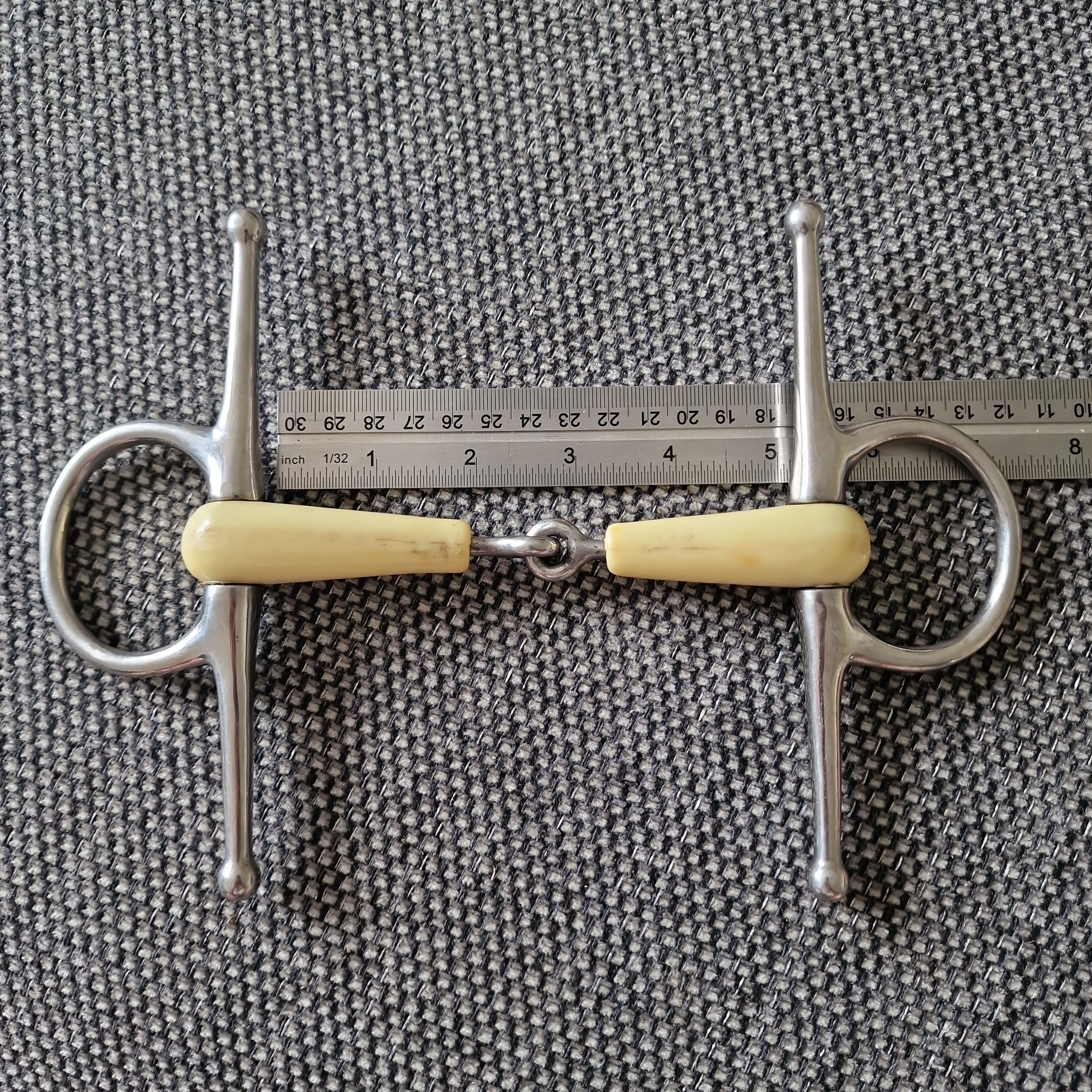 5" Flexi Full Cheek Jointed Snaffle bit B856 – The Bit Doctor