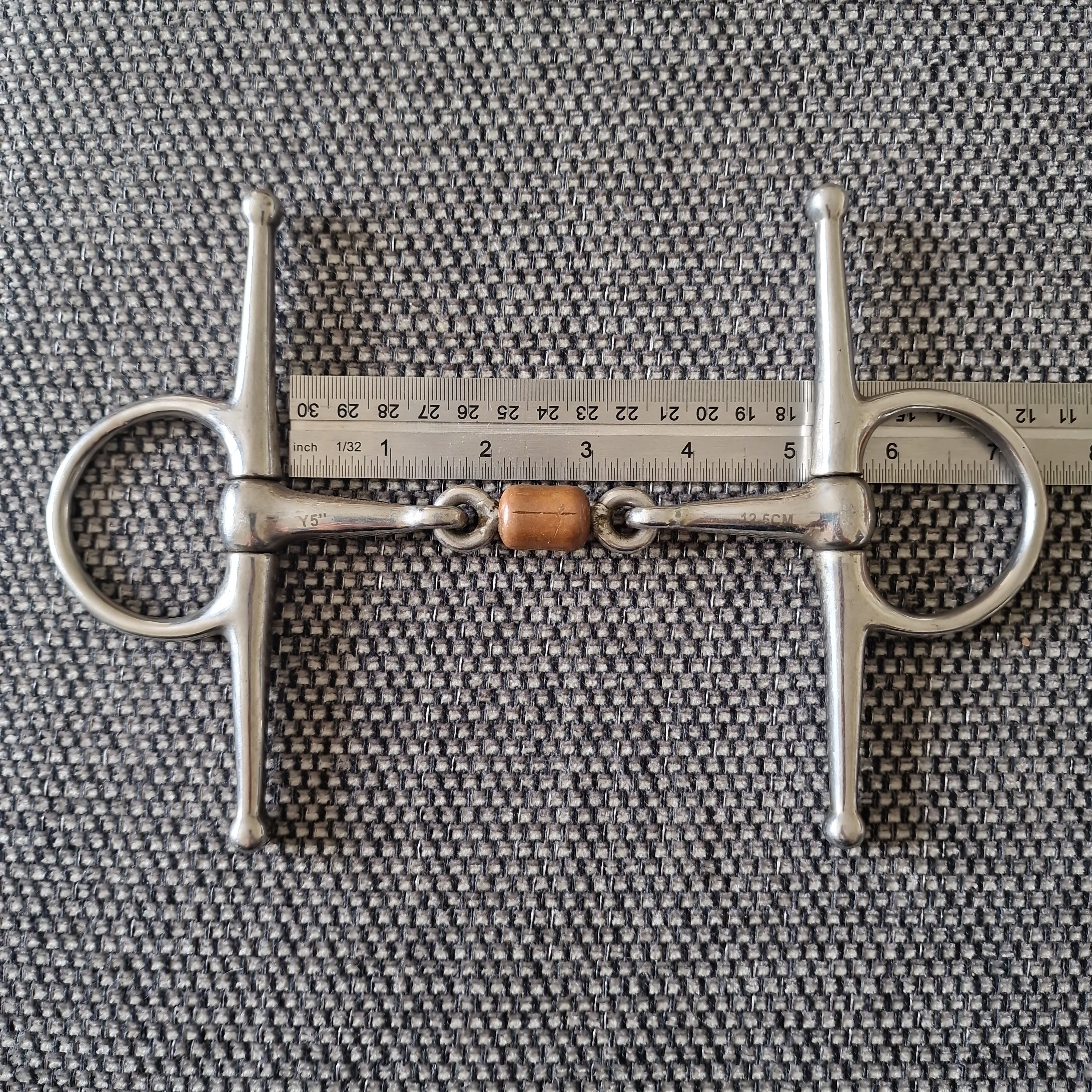 5" full cheek copper roller link bit B188 – The Bit Doctor