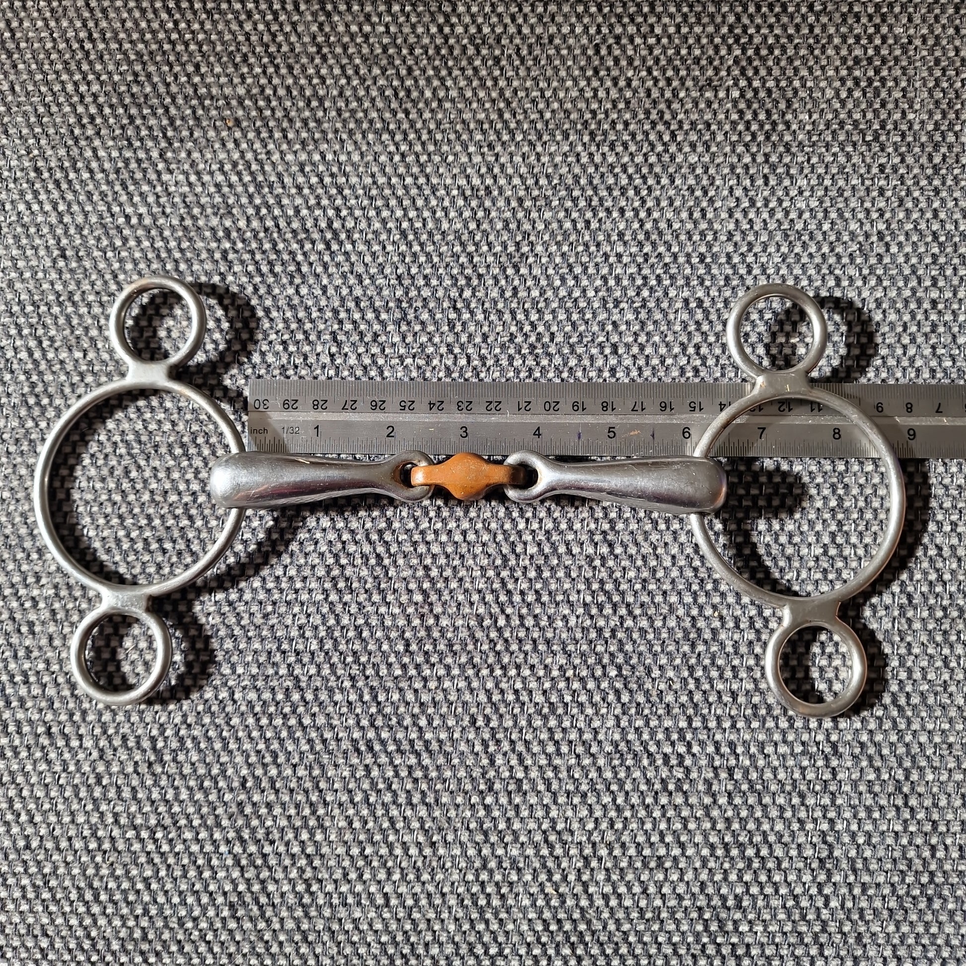 6" 2-ring universal gag Copper Lozenge Bit B919 – The Bit Doctor