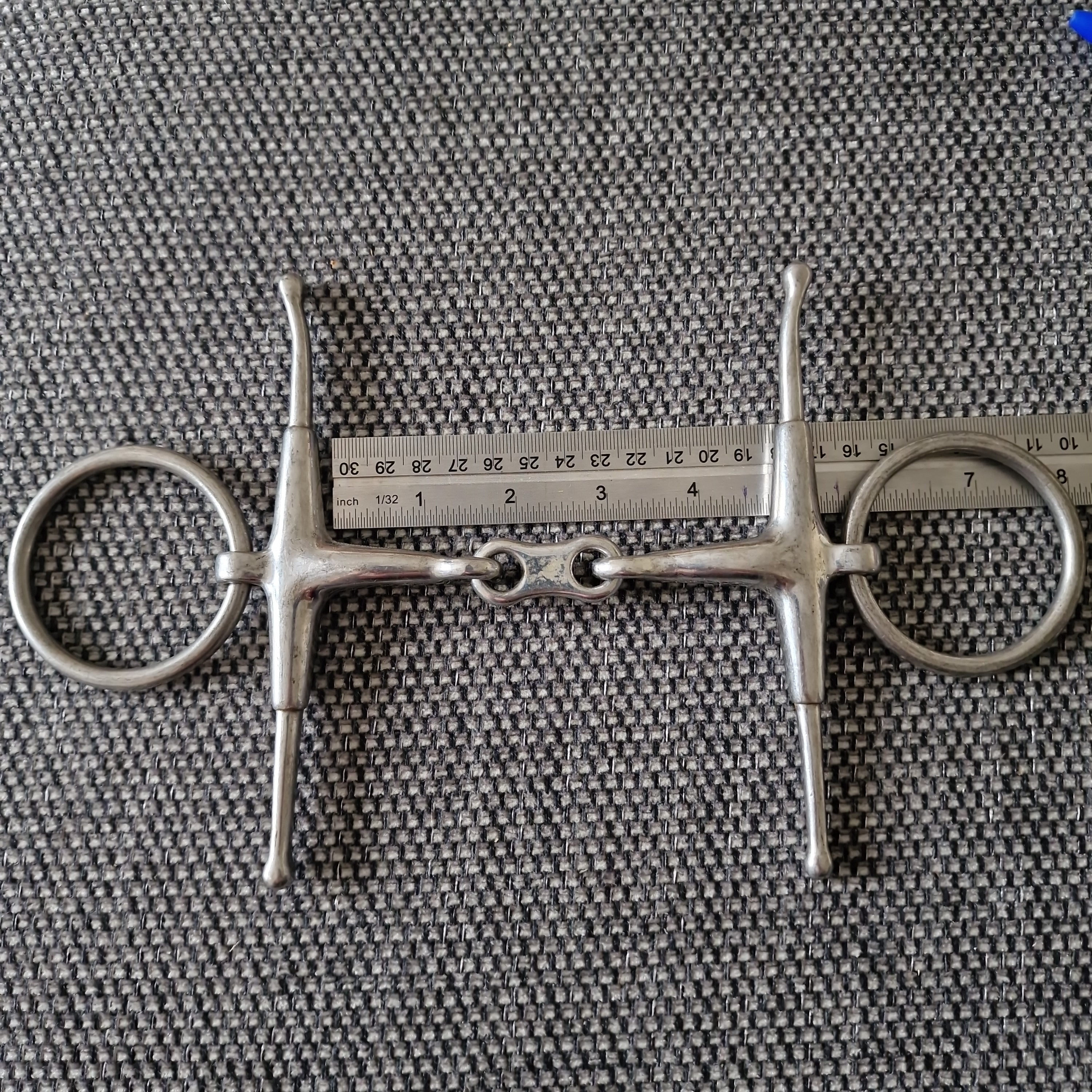 4.5" fulmer French link snaffle bit B108 – The Bit Doctor