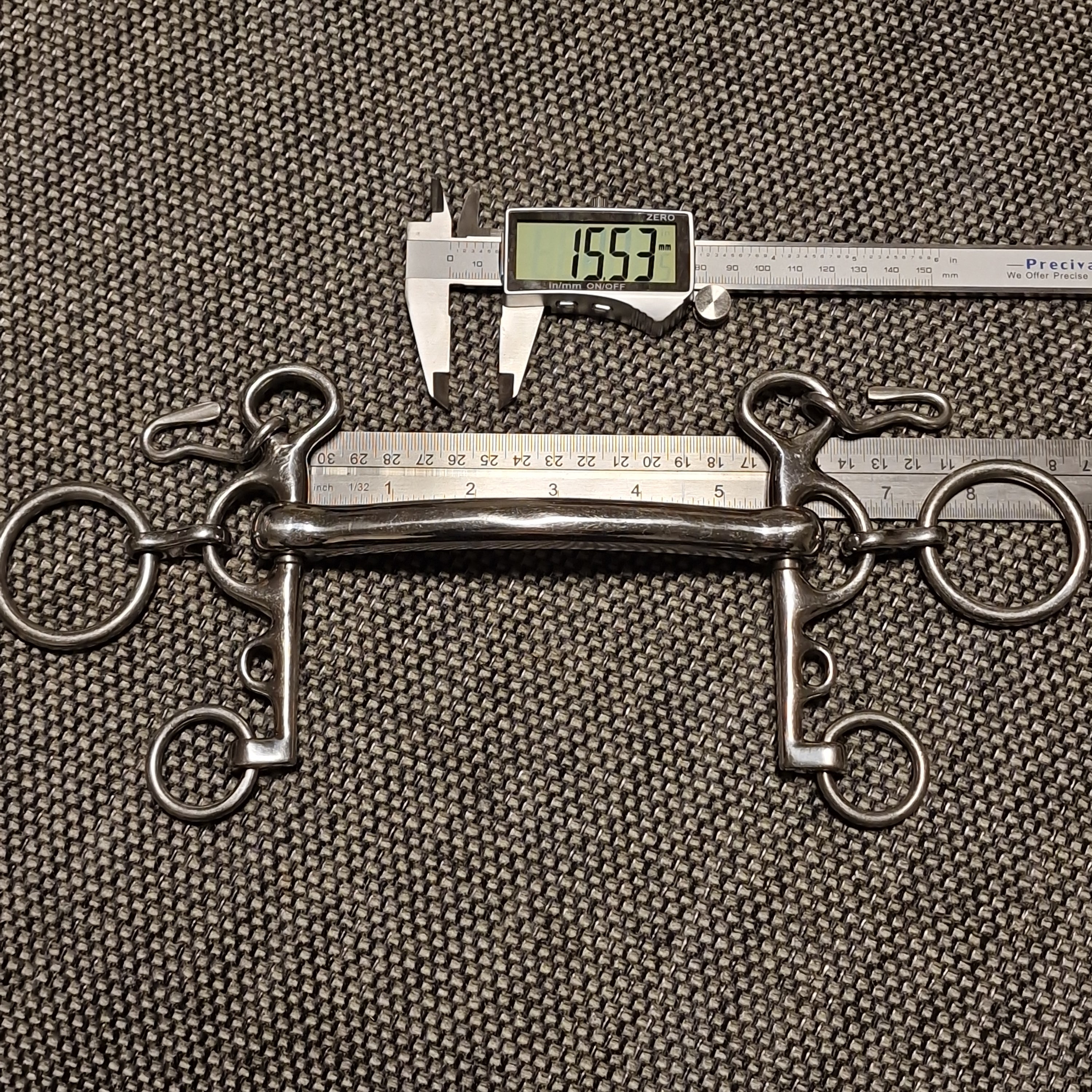 5.5" Rugby Pelham Mullen bit B643 – The Bit Doctor