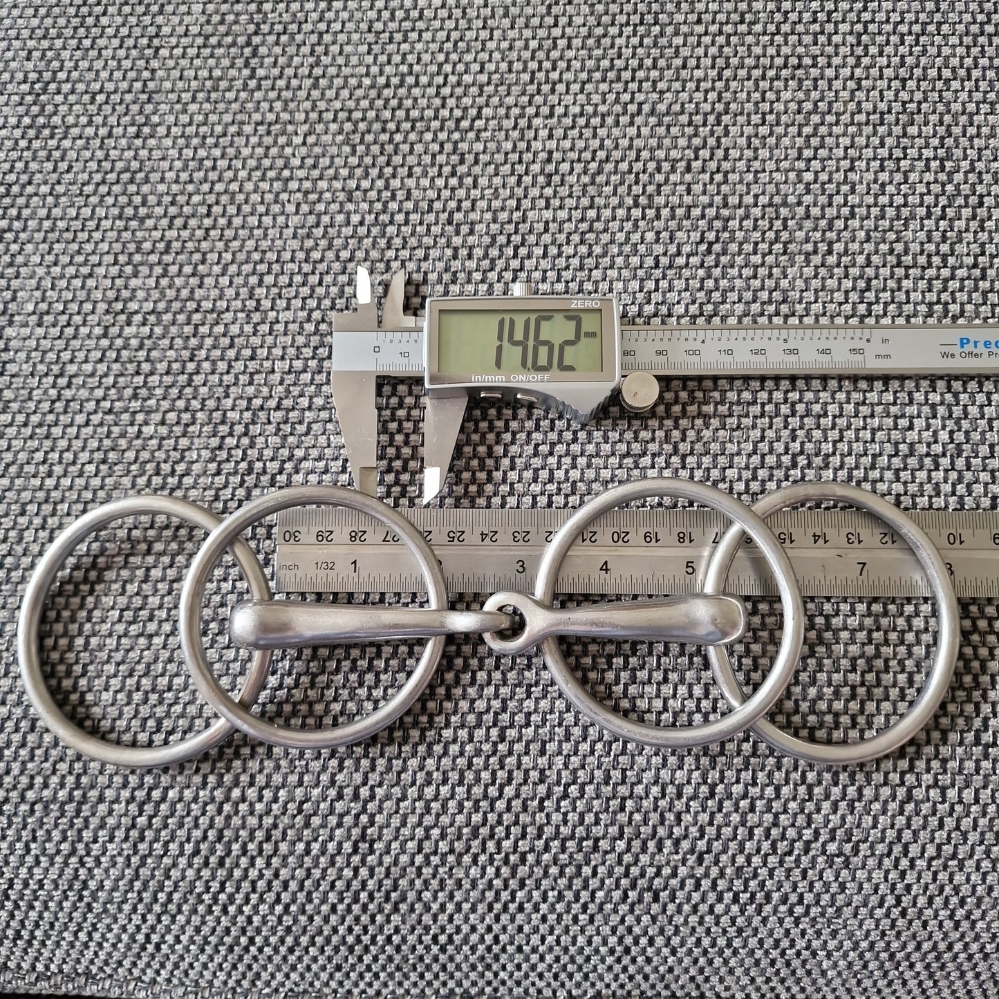 5" Wilson snaffle Bit B987 – The Bit Doctor