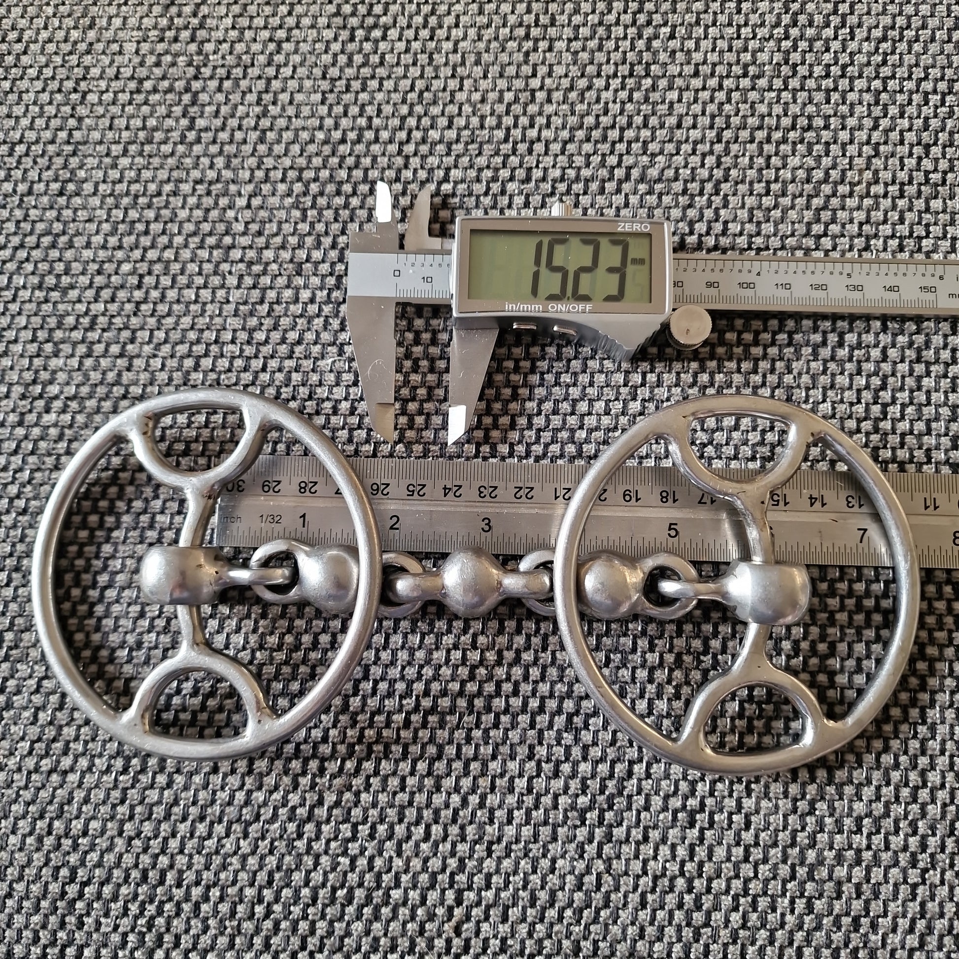 5.5" Abbey waterford cartwheel gag Bit B1001 – The Bit Doctor