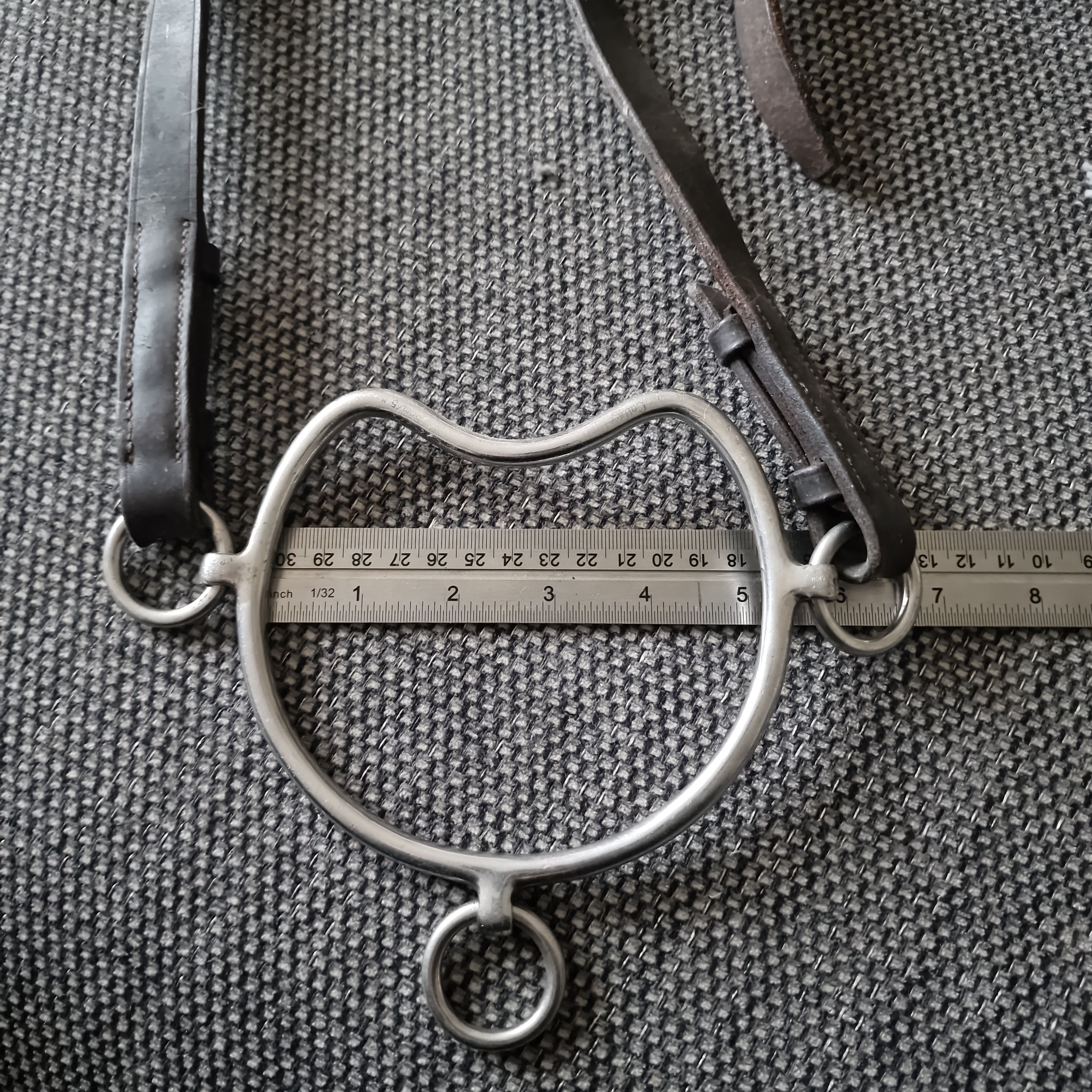 5" chifney with headstrap Bit B1041 – The Bit Doctor