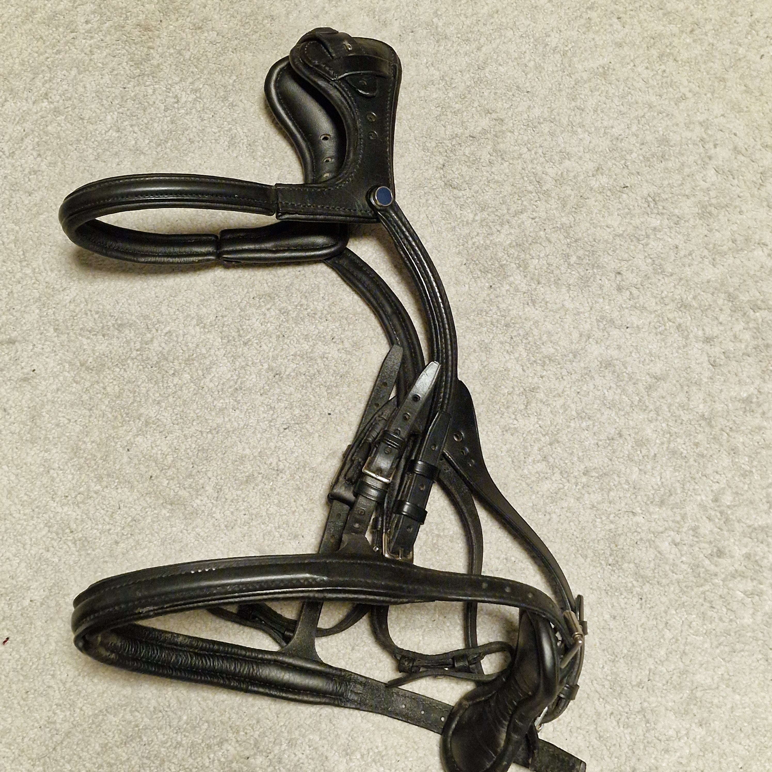 Stubben freedom mk1 bridle in black full – The Bit Doctor