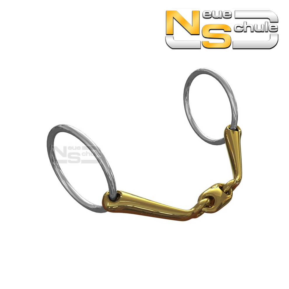 Neue Schule Starter Loose ring Lozenge snaffle bit – The Bit Doctor